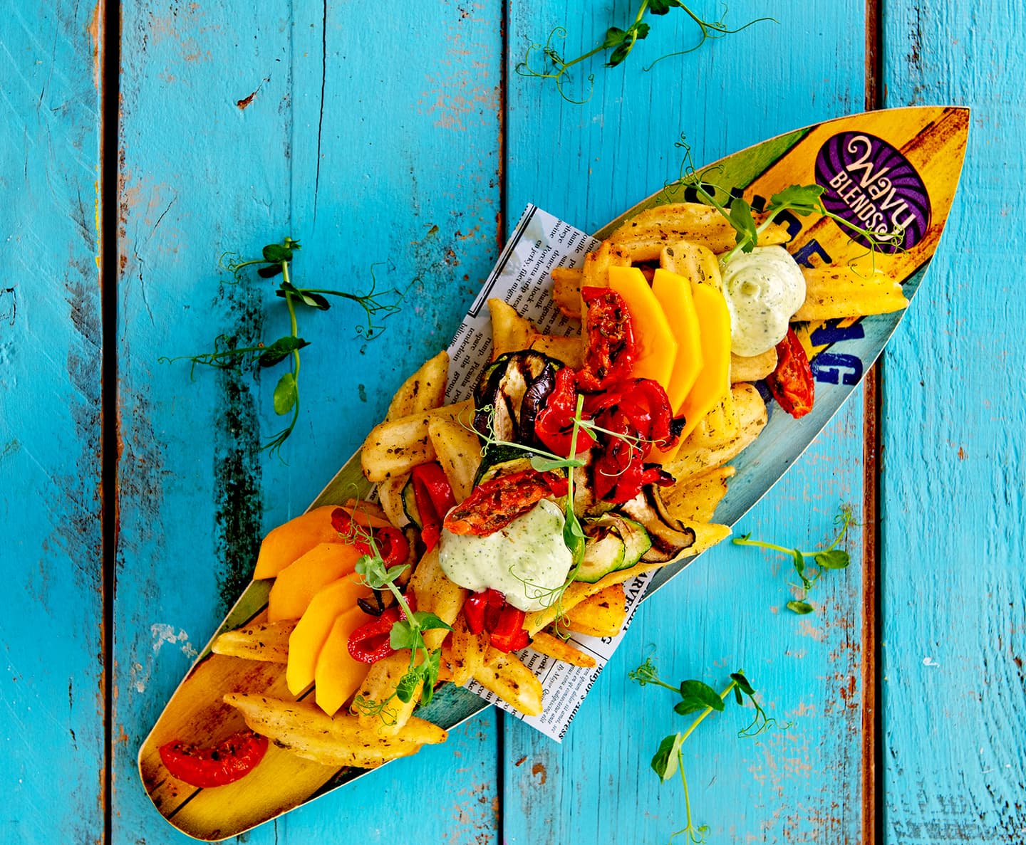 Wavy Blends Garlic and Herbs | Wavy Blends | Aviko Foodservice